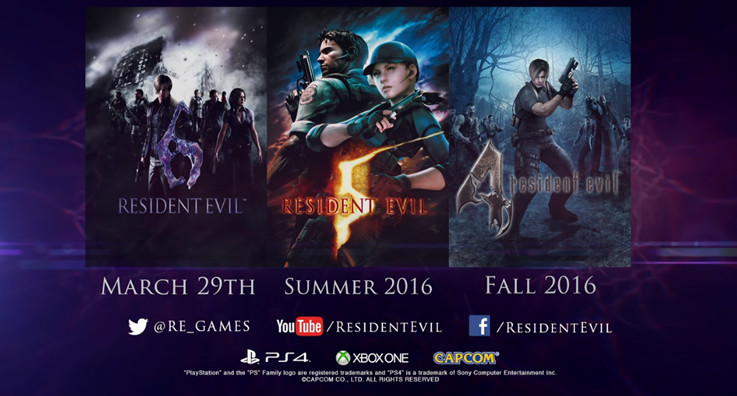 Resident Evil 4,5,6 Next Gen Trailer - Capital Video Games