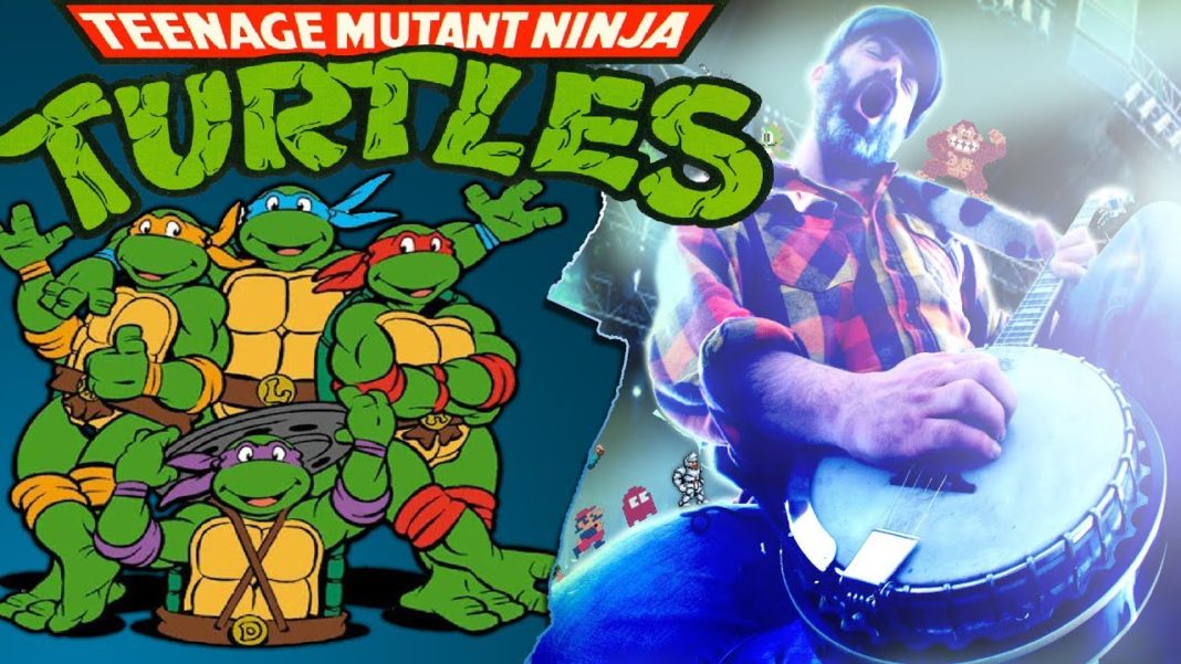 Teenage Mutant Ninja Turtles - intro - interpretada por Banjo Guy Ollie ...