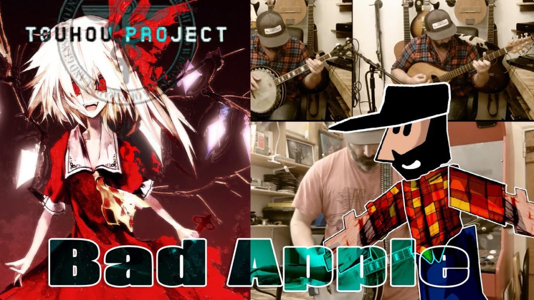 Touhou Project - Bad Apple - interpretada por Bnajo Guy Ollie ...