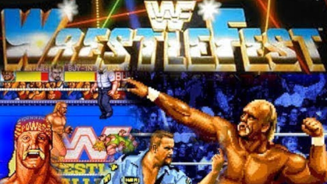 La historia de WWF Wrestlefest - Capital Video Games